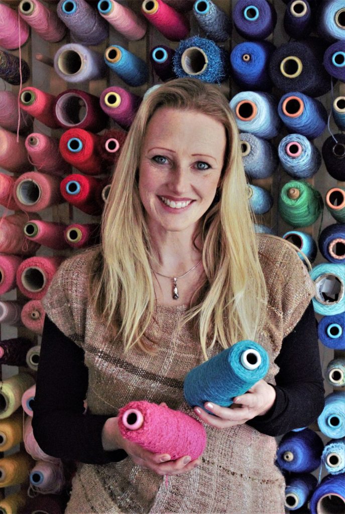 Making money as a SAORI weaver with Prue Simmons | Emily Osmond